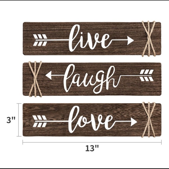 Accessories | Rustic Wood Arrow Sign Wall Decor | Poshmark